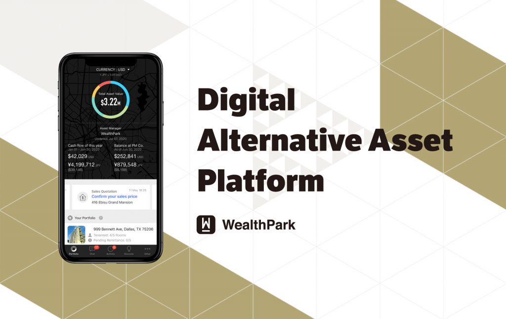 WEALTHPARK RAISES JPY 907 MILLION FOR DIGITALIZING ALTERNATIVE INVESTMENT PLATFORM - WealthPark